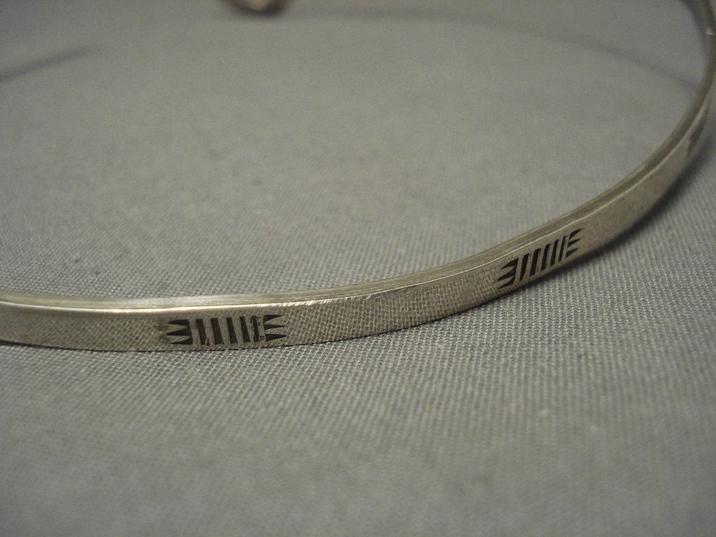 Important Vintage Hopi John Coochyumptewa Native American Jewelry Silv ...