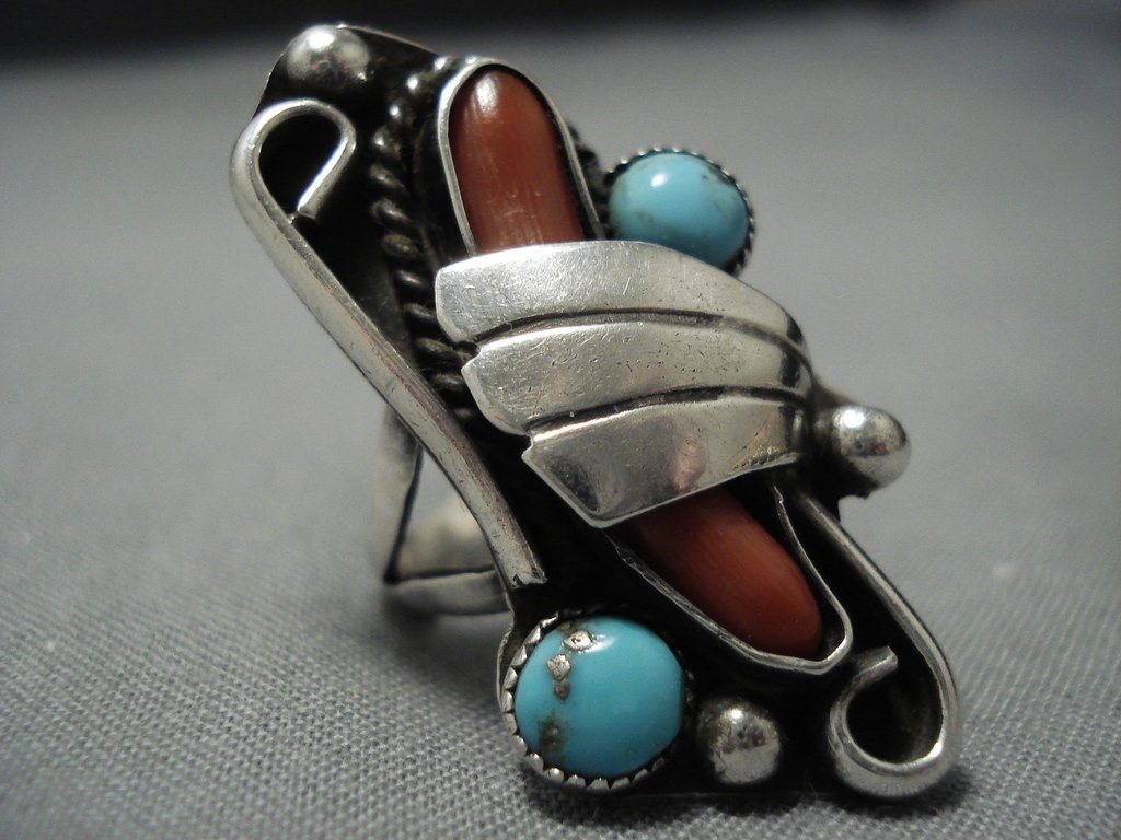 Important! Vintage Native American Jewelry Zuni Dan Simplicio Turquois ...