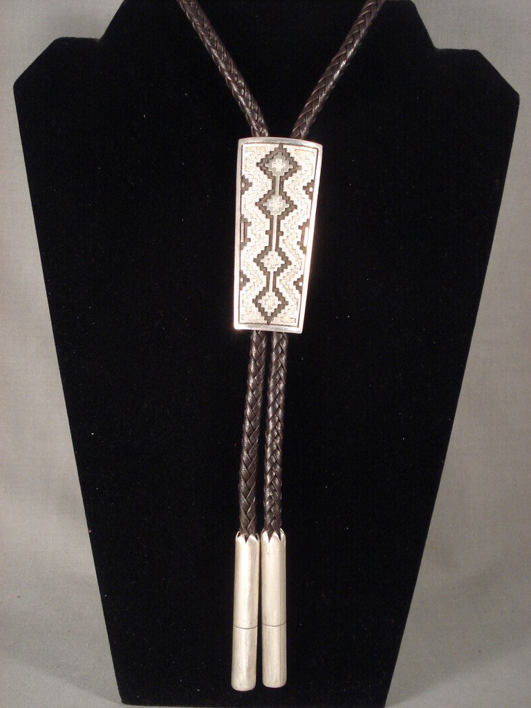 Important Vintage Navajo Dan Jackson Native American Jewelry Silver Bo ...