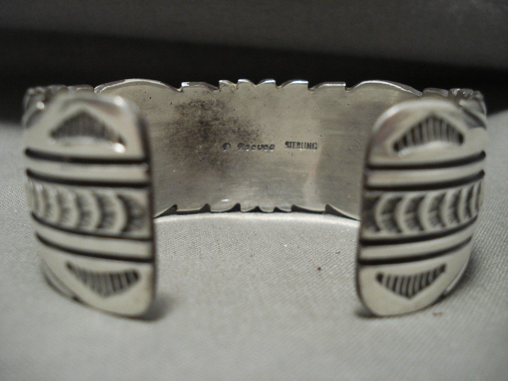 Important Vintage Navajo David Reeves Damale Turquoise Native American ...