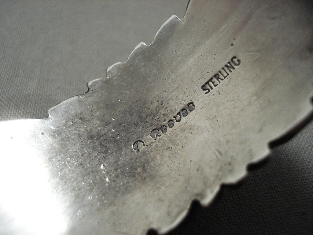 Important Vintage Navajo David Reeves Damale Turquoise Native American ...