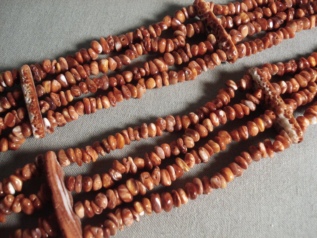 Multiple Tier Absolutely Stunning Navajo Shell Sterling Native America ...