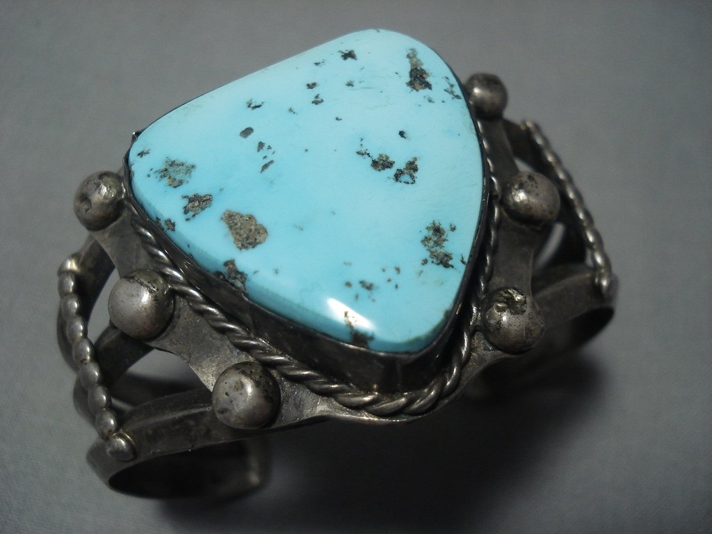 Pure Opulence!! Early 1900's Vintage Navajo Turquoise Sterling Native ...