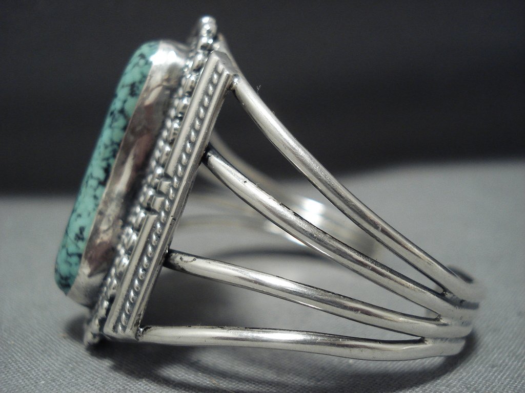 Rare!! Vintage Native American Jewelry Navajo Apache Turquoise Sterlin ...