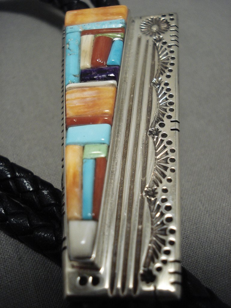 Rare Vintage Navajo David Tune Turquoise Native American Jewelry Silve ...