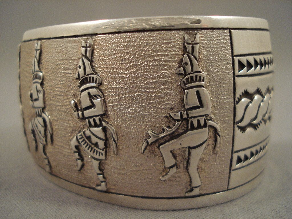 Symbolic Jingle Dancer Vintage Navajo Sterling Native American Jewelry ...