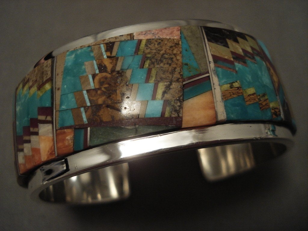 The Finest And Best Vintage Navajo Tommy Jackson 'Extreme Inlay' Nativ ...
