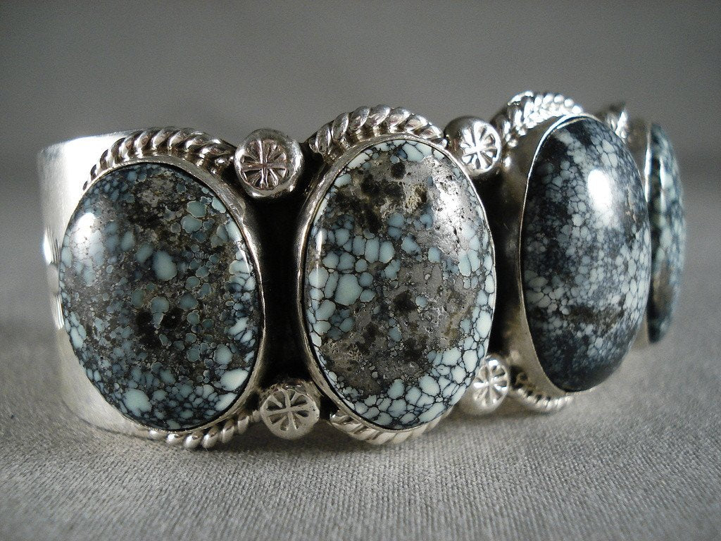 Ultra Rare New Lander Blue Navajo Turquoise Native American Jewelry Si ...