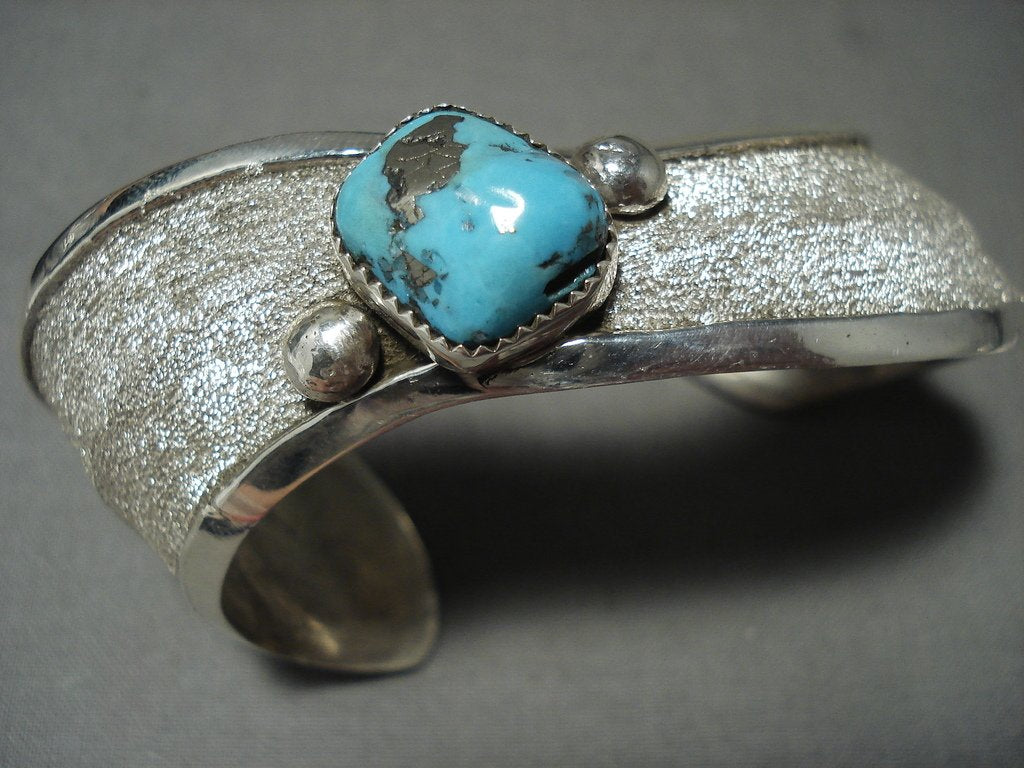 Unique **swirling Sterling Native American Jewelry Silver** Navajo Pyr ...