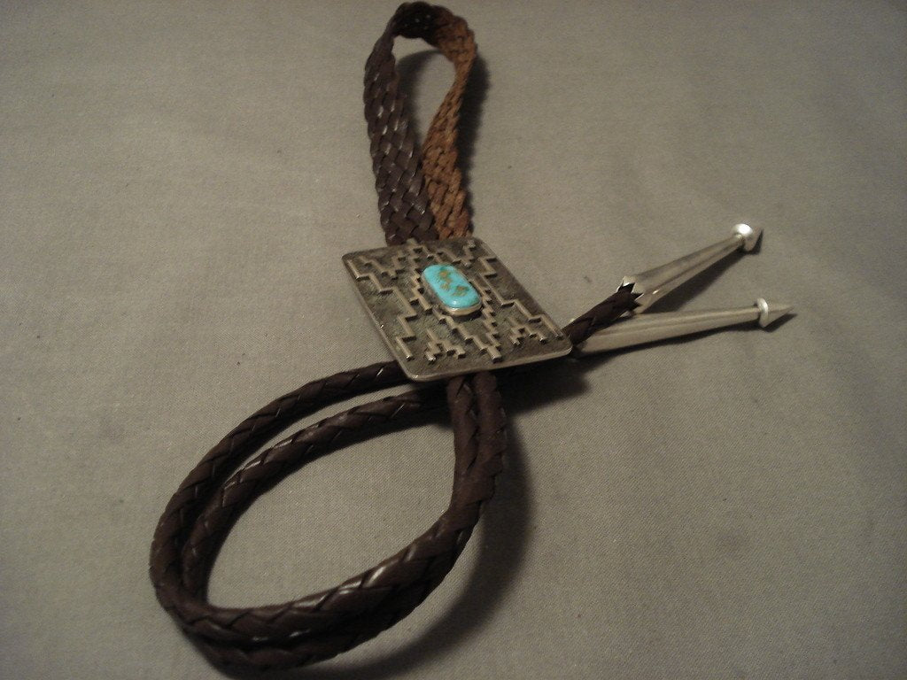 Very Important Vintage Navajo Tommy Jackson Natural Turquoise Native A ...