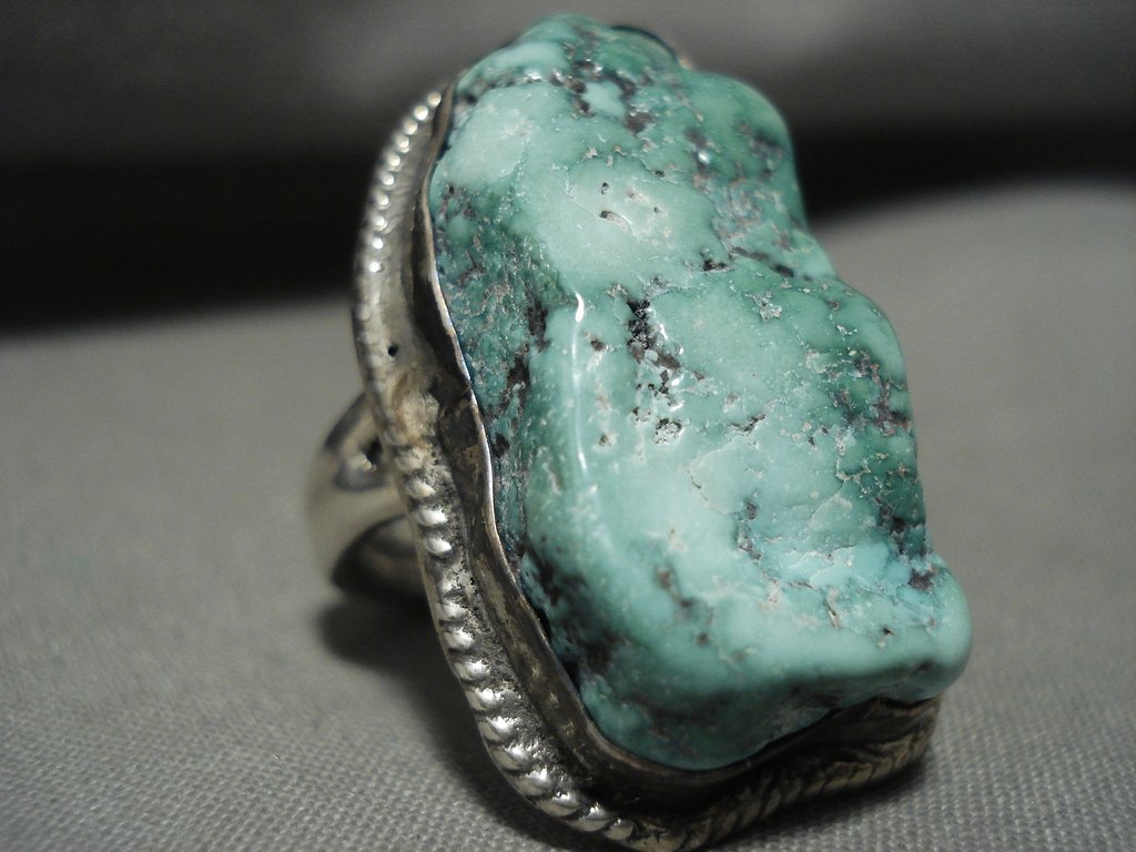 Very Rare Vintage Navajo **apache Turquoise** Native American Jewelry ...